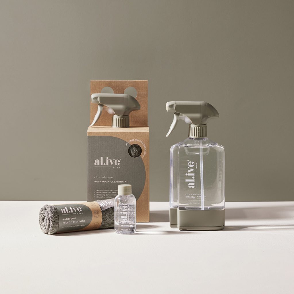 al.ive Citrus Blossom Bathroom Cleaning Kit – The Shed Luxe