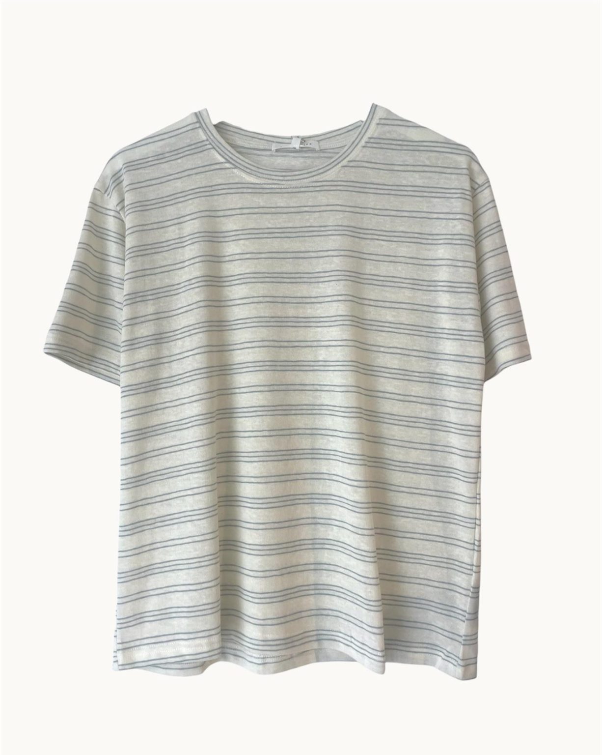 Little Lies Willow Tee – Blue Stripe – The Shed Luxe
